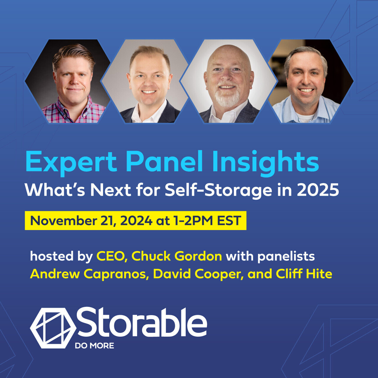 Industry Panel Webinar 2024 | Storable
